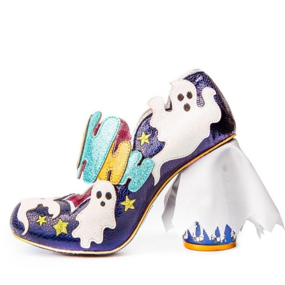 Irregular Choice | Shoes | Irregular Choice Ectoplasmic Boo Ghost ...